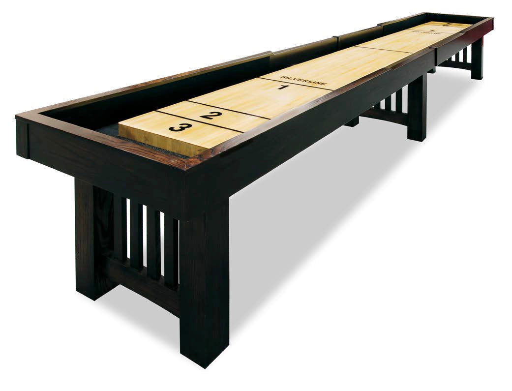 Amish Made Amish Shuffle Board Tables at Online Amish Furniture LLC