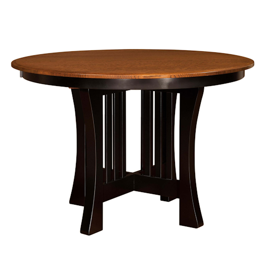Amish Handcrafted Arts and Crafts Mission Table - Pub Table USA!
