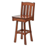Amish Handcrafted Modesto Bar Stool USA!