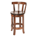 Amish Handcrafted Belmont Bar Stool w-Meribeth Top USA!
